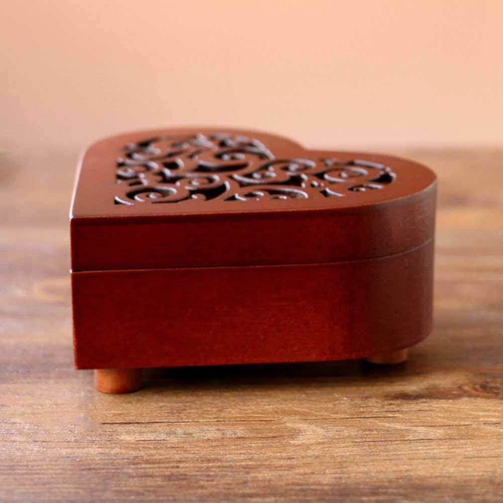 Heart Shaped Wood Boxes